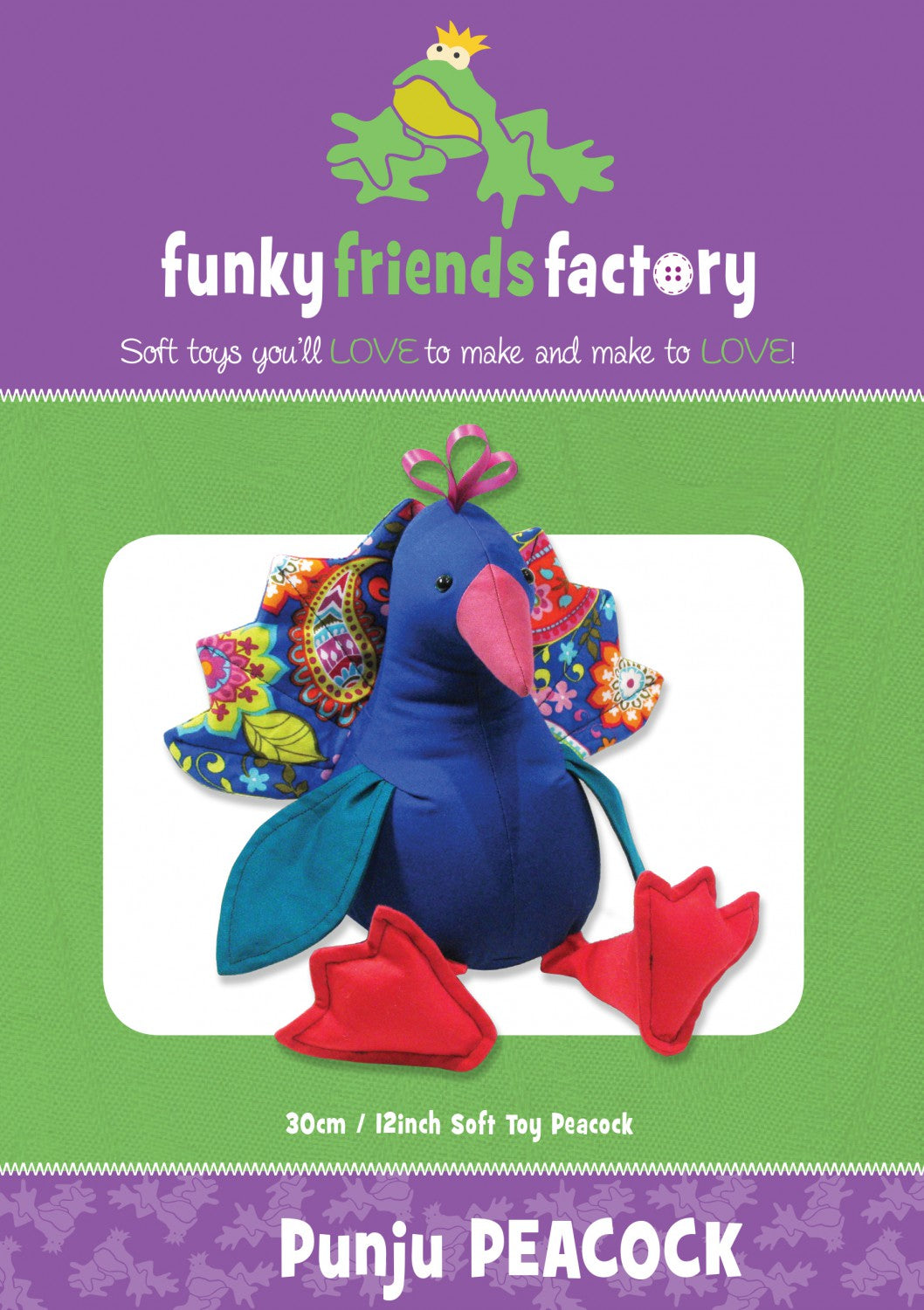 Punju Peacock, Pattern – Country Stitches, MI
