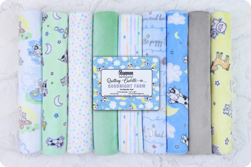 Quilting Cuddle Fat Quarter Packs: Goodnight Farm – Country Stitches, MI