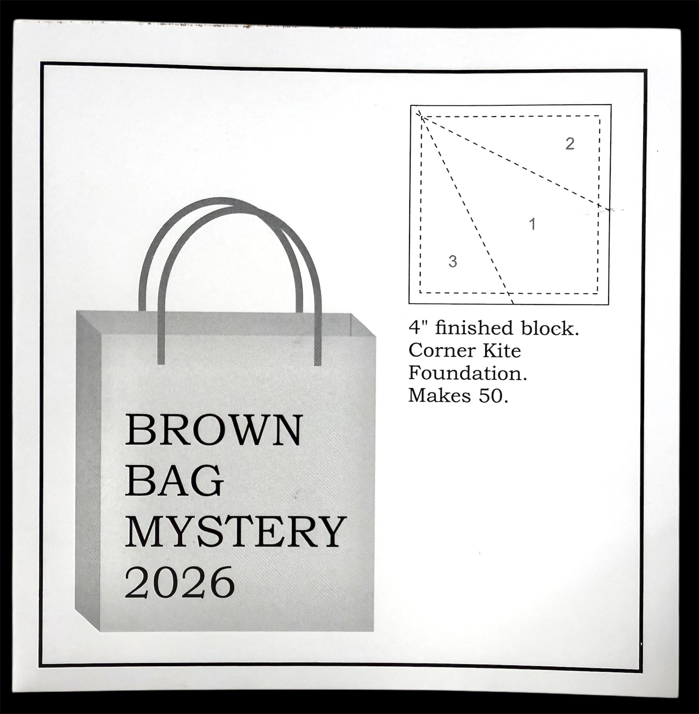 Brown Bag Mystery 2026 – Country Stitches, MI