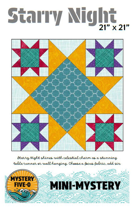 Mystery Five-0 Mini Starry Night Pattern - Digital Download – Country ...