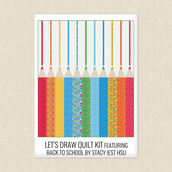 Back to School Quilt Kit – Country Stitches, MI