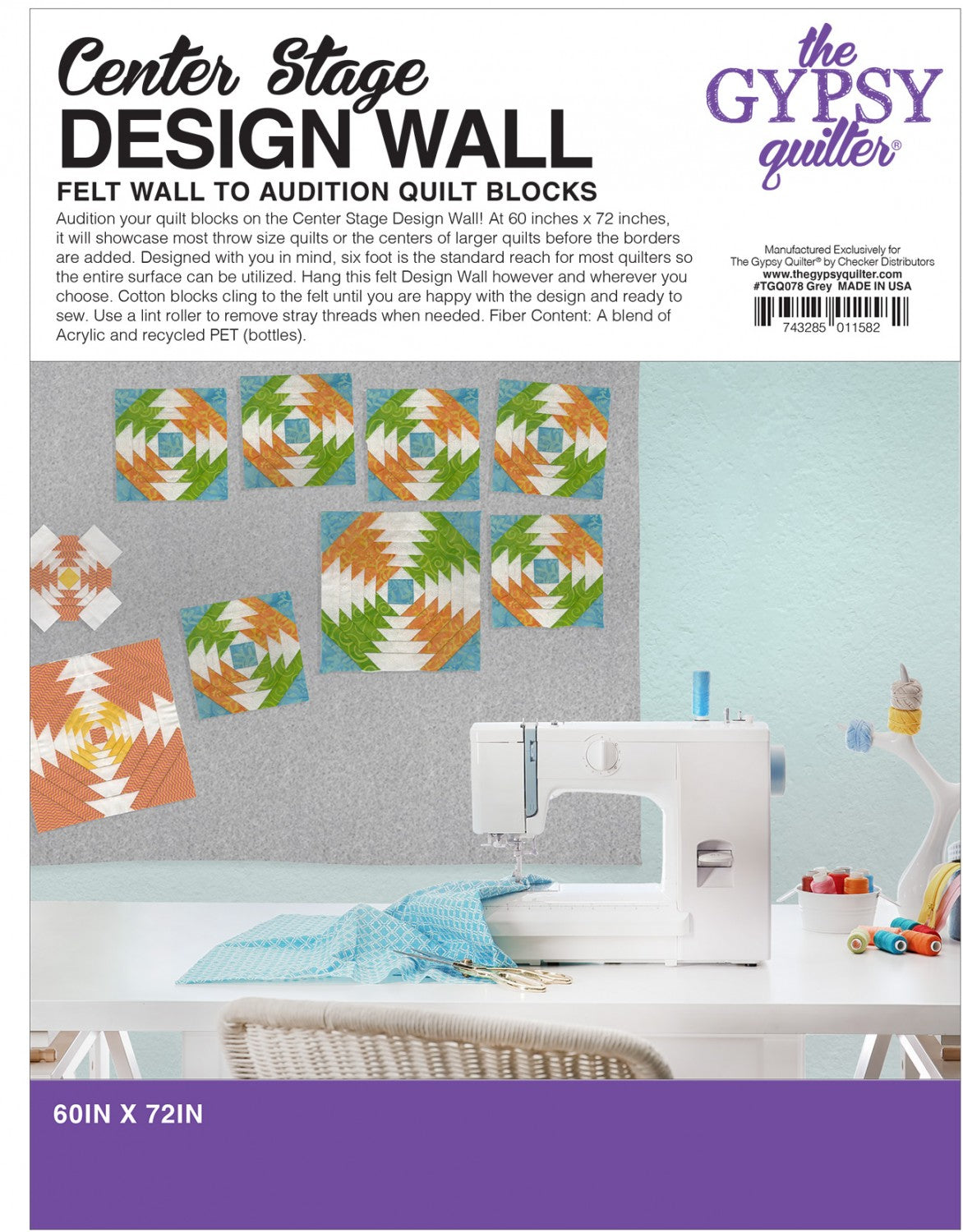 Center Stage Design Wall 60in x 72in, Multiple Colors – Country ...